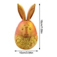 Easter 3D Printed Easter Eggs with Aniamls Inside, 7in Bunny Egg Easter ...