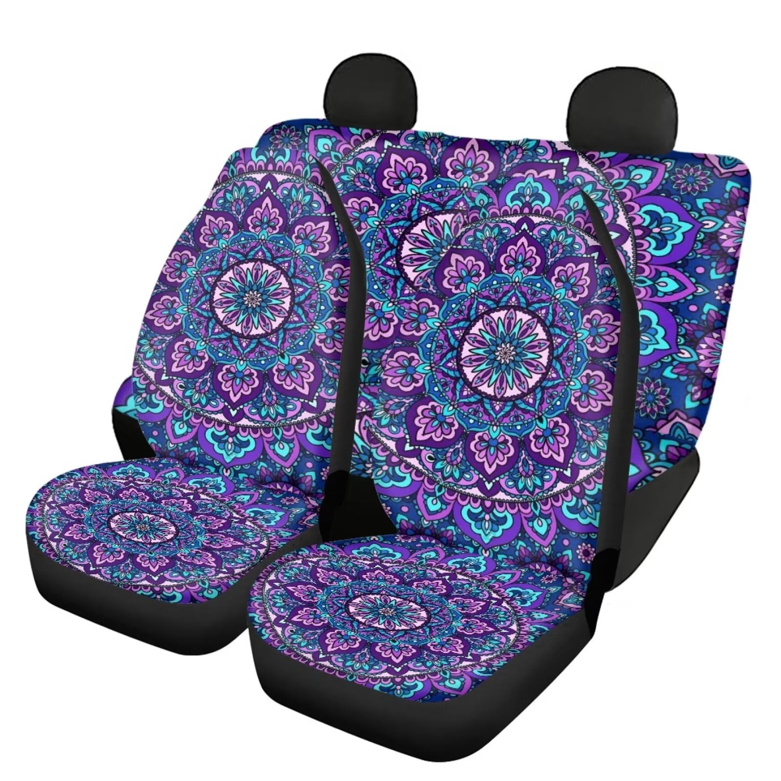 Diaonm Psychedelic Datura Auto Accessories Full Set,Personalized Front ...