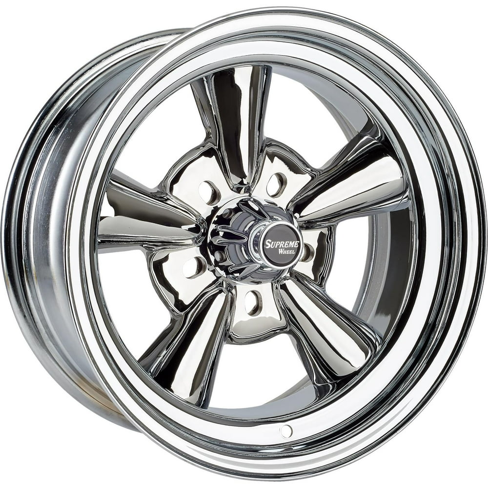 Allied Wheel 6757099 Supreme 15 x 7 Wheel, 5x4.5/5x4.75/5x5 - Walmart ...