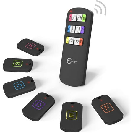 E Key , Remote Wireless Key RF Locator with 1 RF and 6 Wireless ...