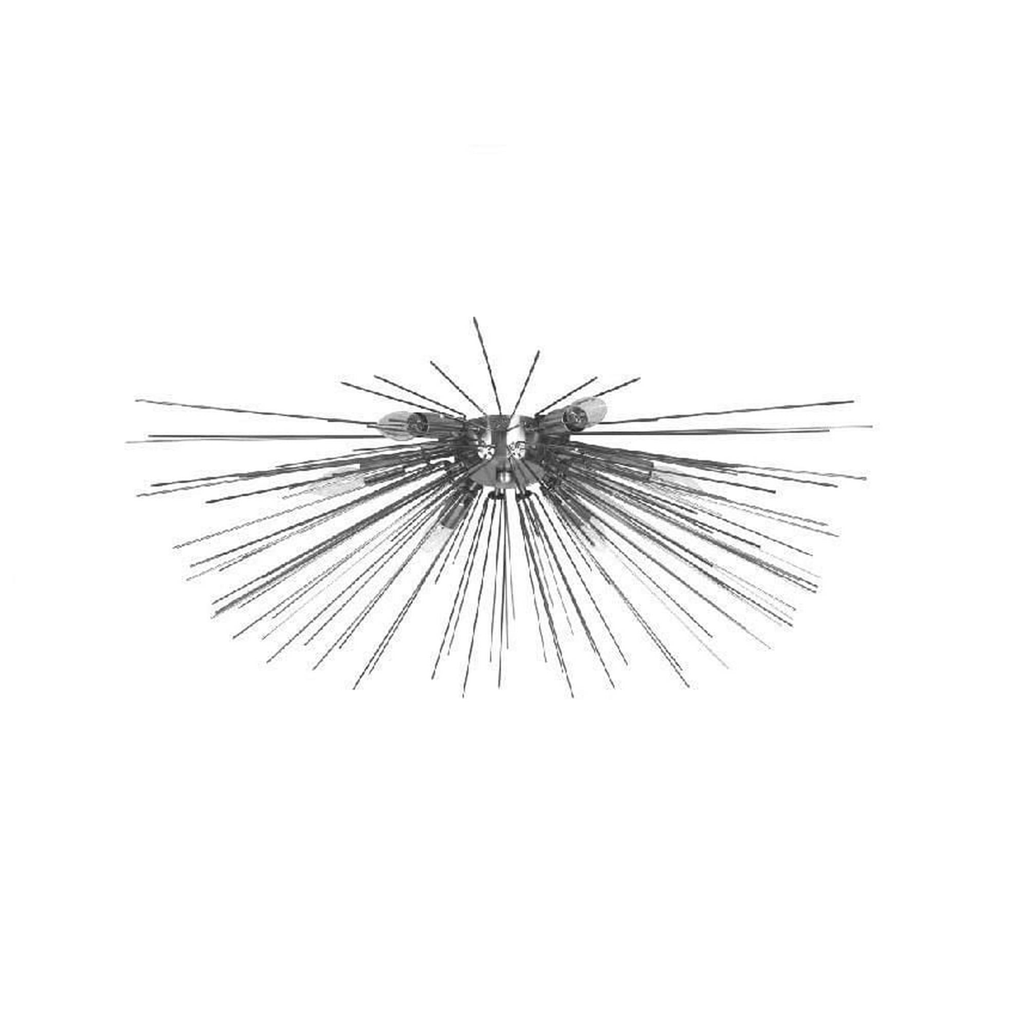 Click here for Plata Décor Import Inc Scarlight Chrome Pendant H8... prices