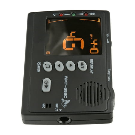 Metronome Tuner, Plastic Guitar Metronome Tuner Human Voice Counting ...