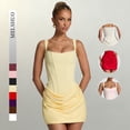 2026 European and American new style square-neck sleeveless high ...