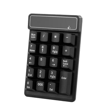 Wireless Number Pad, TSV Numeric Keypad Numpad, 18 Keys Financial ...