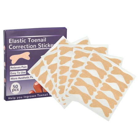 Toenail Correction Sticker, 5 Sheet Ingrown Toenail Correction Patch ...