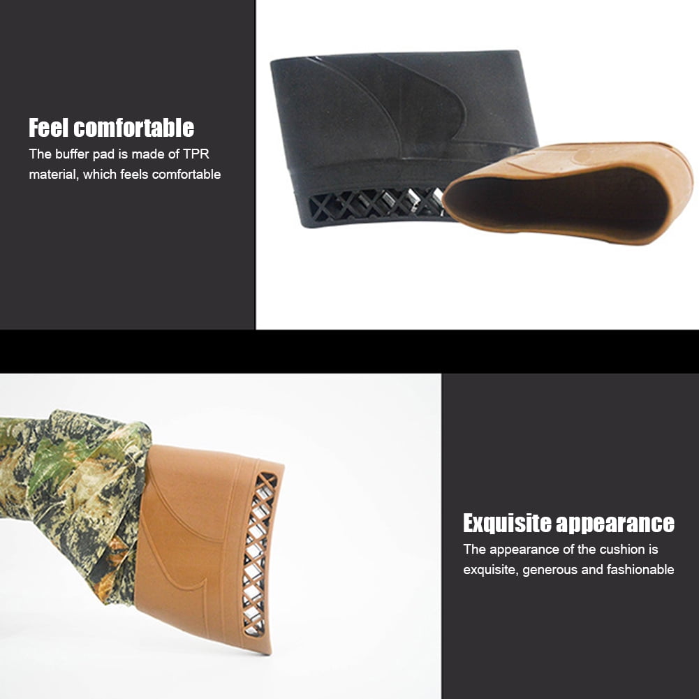 Akerlok Rifle Buttstock Rubber Recoil Pad Shock Absorber Shoulder ...