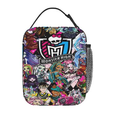 Black Varsity Monster High Lunch Bag - Monster High Lunch Box - Walmart.com