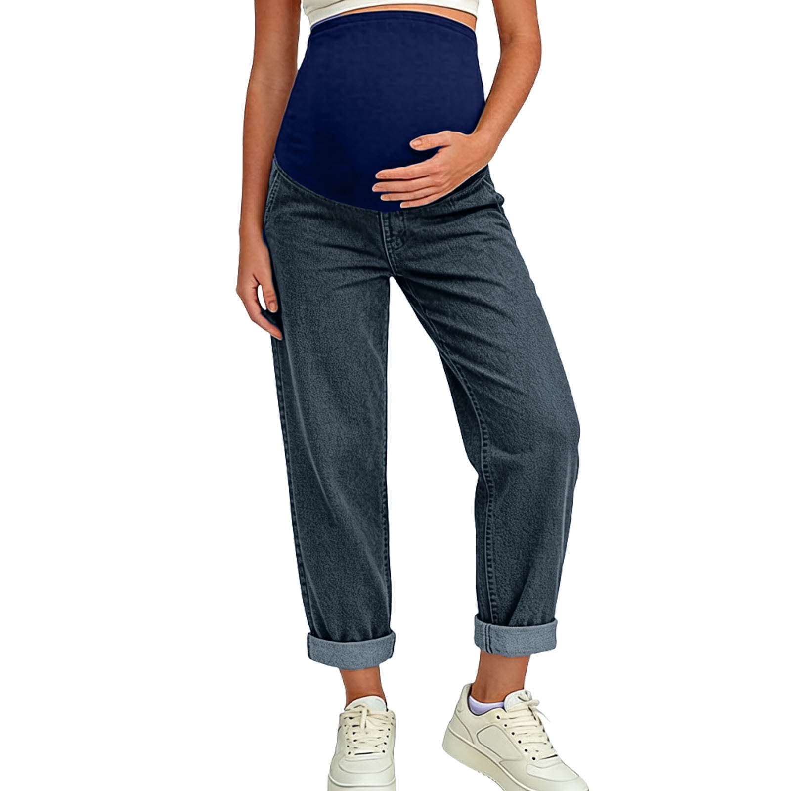 Click here for Mifsaly Maternity Jeans Women Over The Belly Pregn... prices
