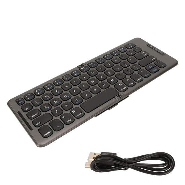 Wireless Keyboard,Foldable Wireless Keyboard 65 Portable Keyboard ...