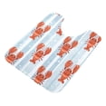 Bathroom Plush Absorbent Mat Combined U-Shaped Square Pad Bath Mat ...