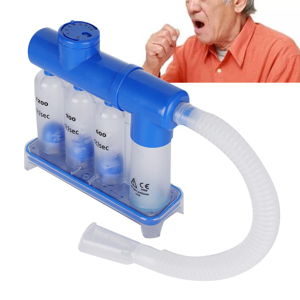Tebru Respiratory Exerciser Vital Capacity Exercise Instrument