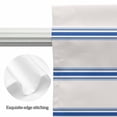 Blue Strips Swag Curtain Valance for Windows, Classic Pink Lines Swag ...