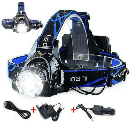 Head Flashlight Work Light Headlamp Bright Rechargeable | Walmart Canada