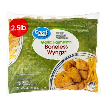 Great Value All Natural Boneless Skinless Chicken Breast, 8 lb (Frozen ...