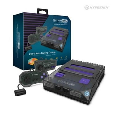 Hyperkin RetroN 3 HD 3-in-1 Retro Gaming Console for NES, Super NES/Super Famicom, and Genesis ...