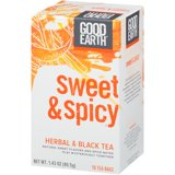Good Earth Original Herbal & Black Tea, Sweet & Spicy with Peppermint ...