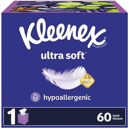 Click here for Kleenex Ultra Soft Facial Tissues 1 Cube Box 60 Ti... prices