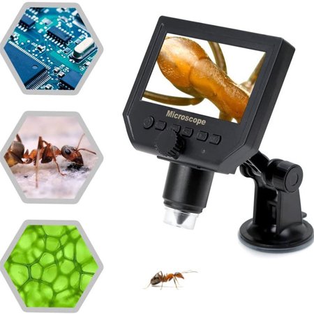 Digital Microscope 4.3 Inch HD LCD Screen Display digital microscope ...