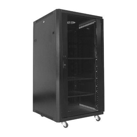 SyncSystem AV Rack Cabinet 21U w/ Glass Door | Walmart Canada