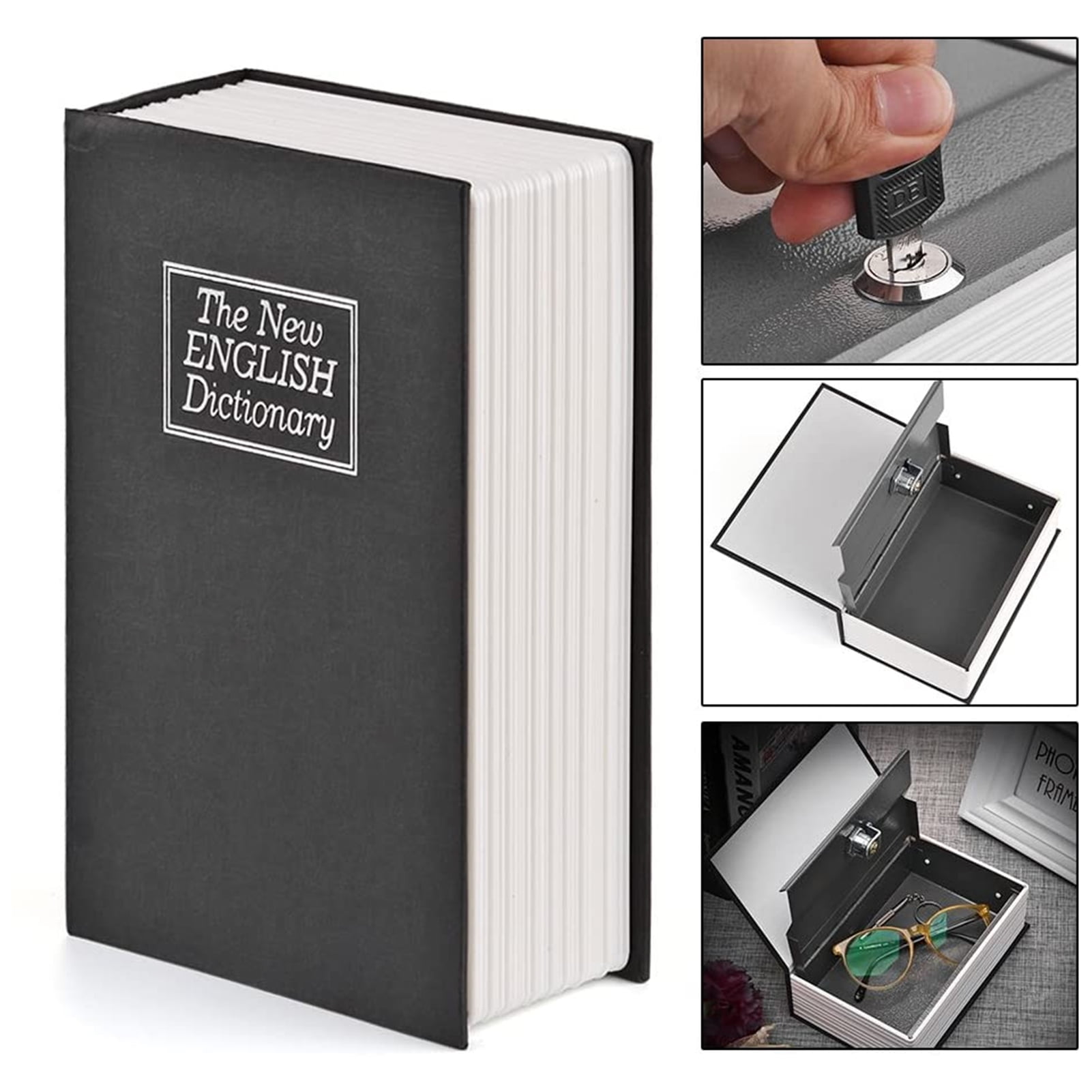 Click here for Greensen Book Safe Black Practical Saving Box With... prices