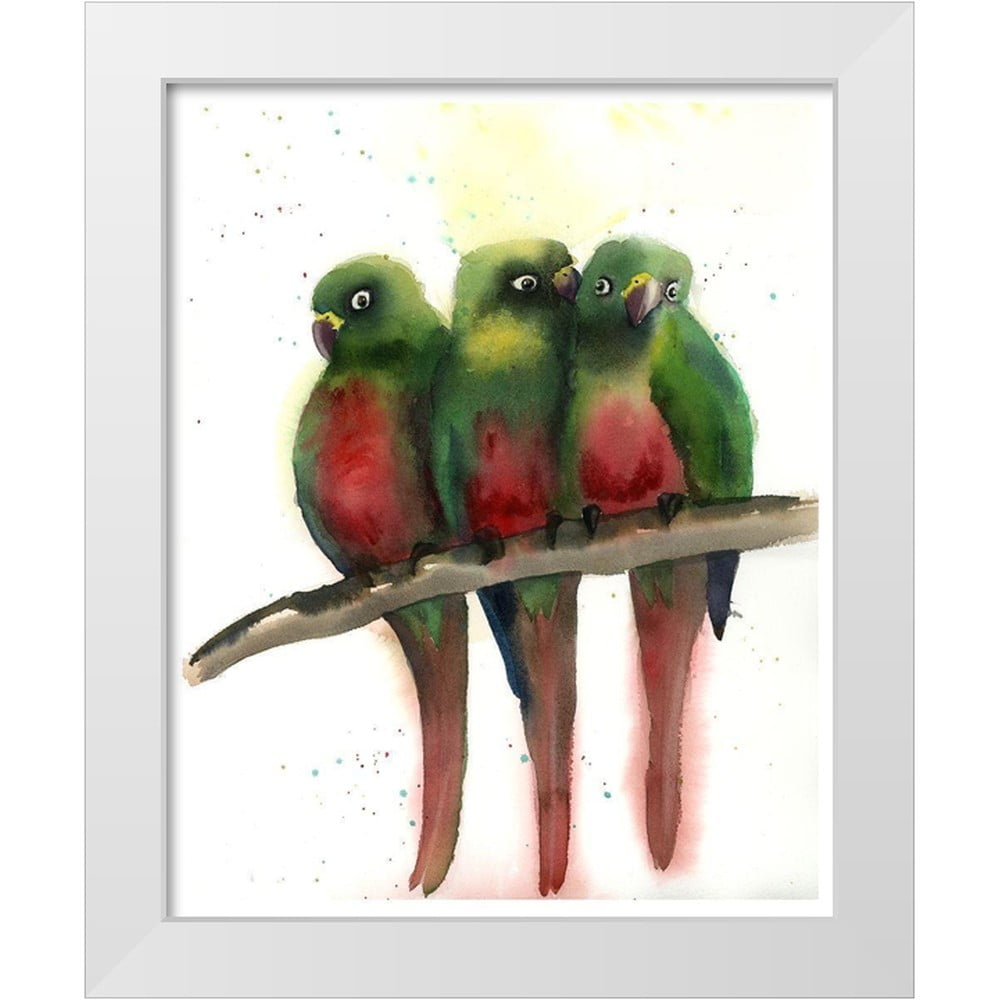 Shefranov, Olga 26x32 White Modern Wood Framed Museum Art Print Titled ...