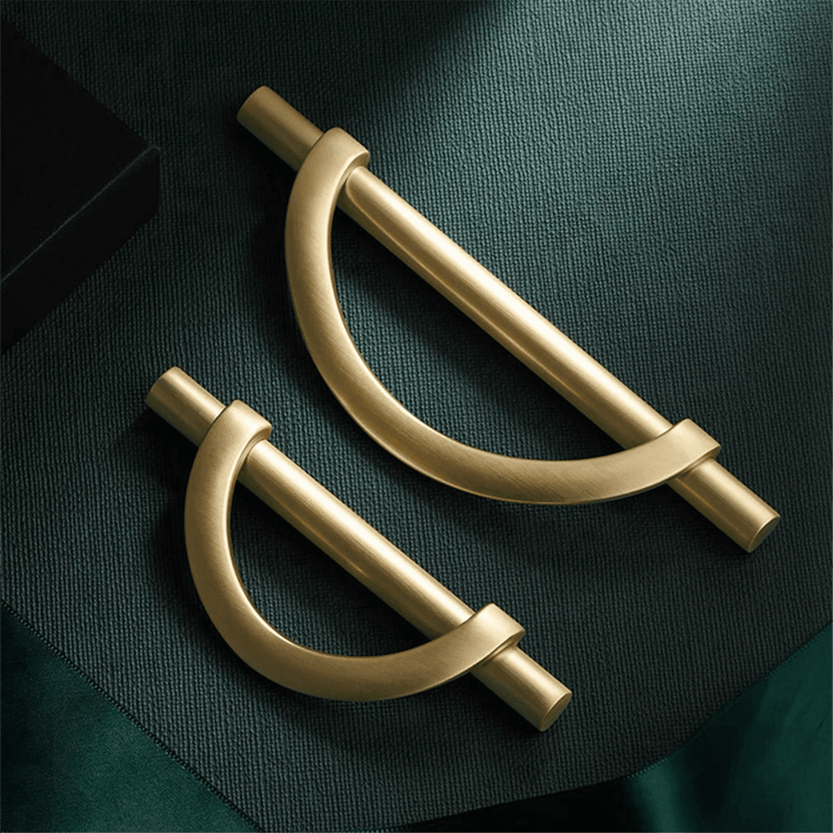 Click here for Unbranded 2pcs Gold Cabinet Pulls Drawer Pulls Hal... prices