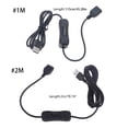 USB Cable with Switchs ON OFF Extension Toggle Fit for Phone Laptop ...