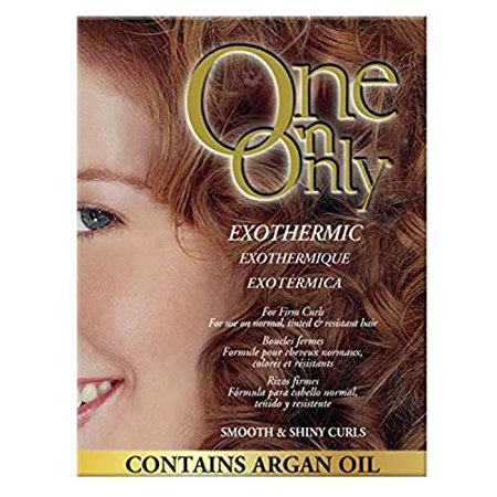 One n Only Exothermic Perm with Argan Oil for Firm Curls, Self-Heating ...