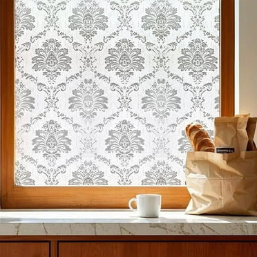 Collections Etc Removable Patterned Cut to Fit Window Static Clings ...