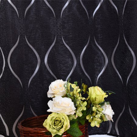 fastboy Waves Window Curtain Sheer Divider Panel Semi-blackout Window ...
