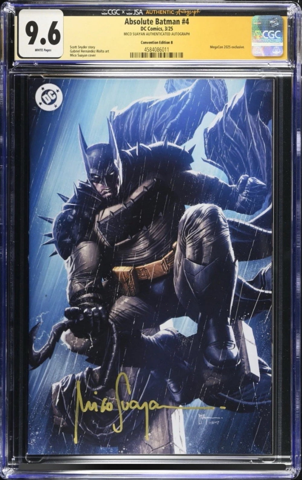 Absolute Batman #4 - CGC 9.6 Comic Book - Walmart.com