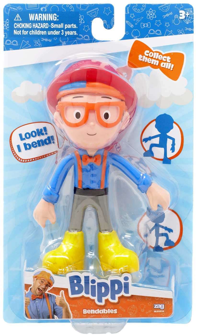 Blippi Bendables Fireman - Walmart.com