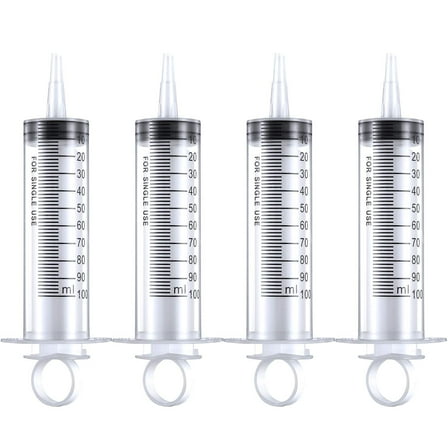 Walmart 500ml Sterile Syringe with Tube, Plastic Garden Syringe for ...