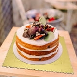 MLINS Golden Cake Pads for Cake Making with Material Ideal for ...