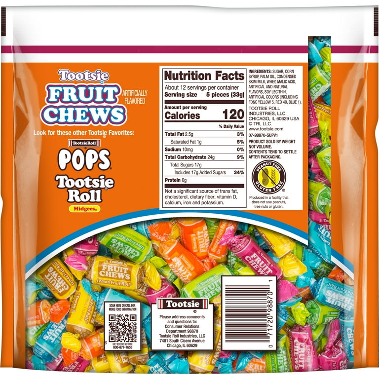 Tootsie Roll Pop De Fruta Masticable De Walmart
