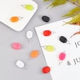 24Pcs 6 Colors Fishing Rod Accessories Card Line Tool Mixed Color 33x14 ...