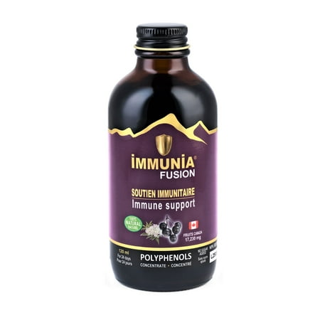Immunia FUSION - Immune support system for adults & kids. Elderberry ...