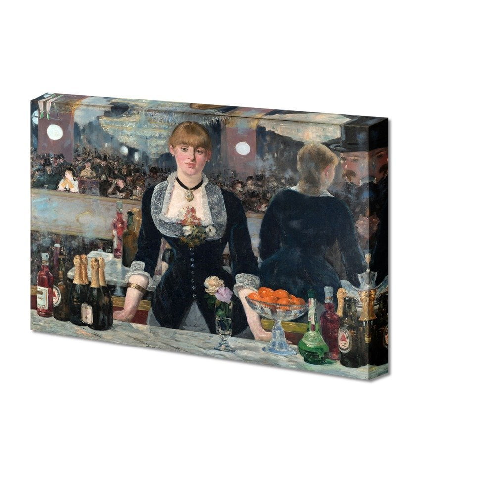 Edouard Manet A Bar At The Folies Bergere A Bar at the Folies-Bergere ...