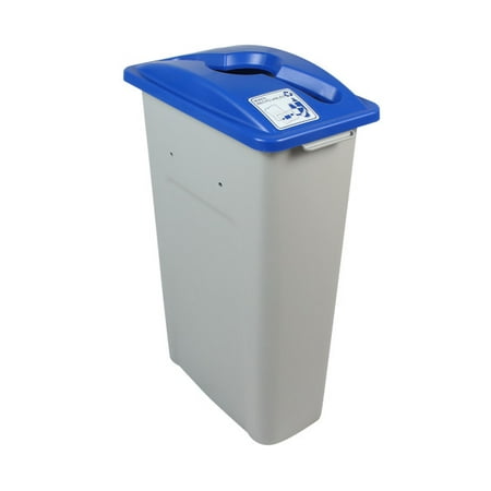 Busch Systems Waste Watcher Recycling Bin - Single Stream 23 G - Mixed ...