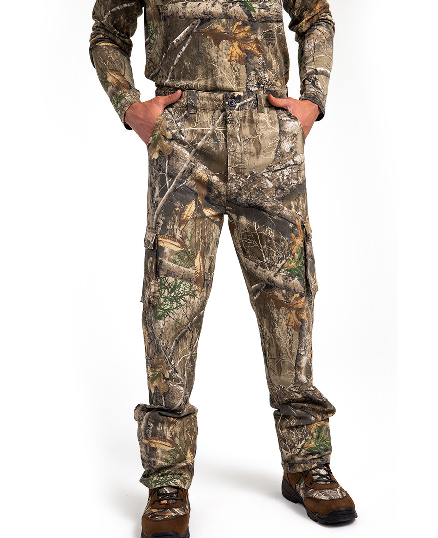 Realtree Camo Hunting Men's 6 Pocket Pants | EDGE Camo | Size XL ...