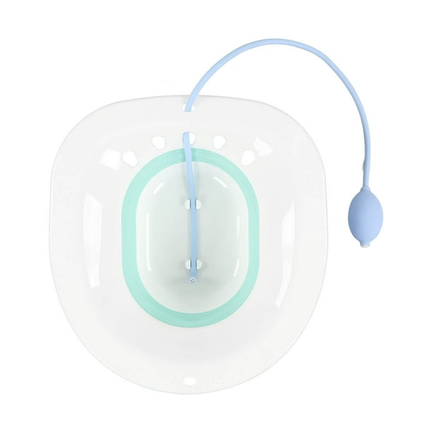 Toilet Sitz Bath, Water Massage Sitz Bath With Flusher For Postpartum ...