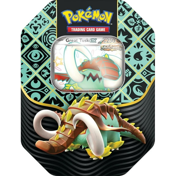 Pokemon Trading Card Games 25 Great Tusk Iron Threads Ex Premium ...