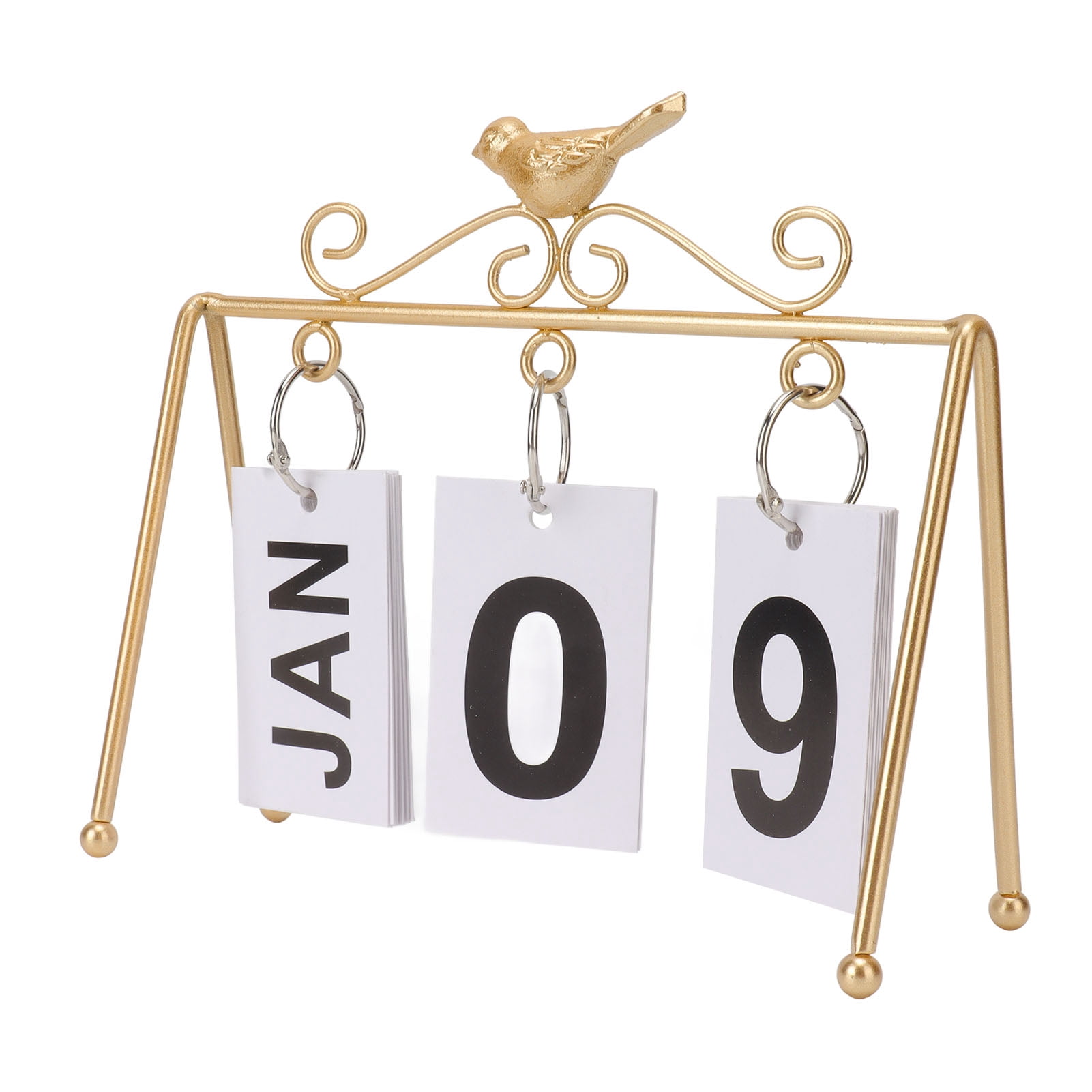 Calendario de escritorio plegable, calendario de rotafolio, calendario ...