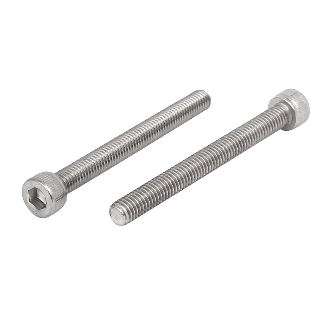 M6 x 60mm Thread 304 Stainless Steel Hex Socket Head Cap Screw Bolt ...