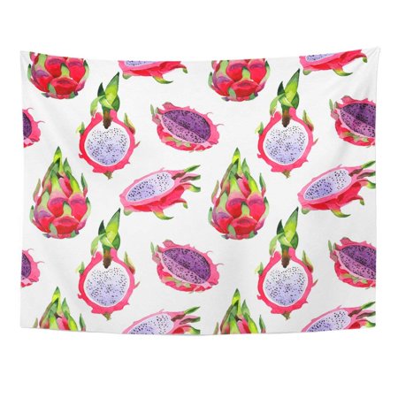 XDDJA Exotic Pitaya Healthy Food Pattern in Watercolor Full Name The ...