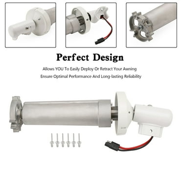 Lippert 364262 42mm Mid Torque RV Motor with Brake .343 D-Cut - Walmart.com