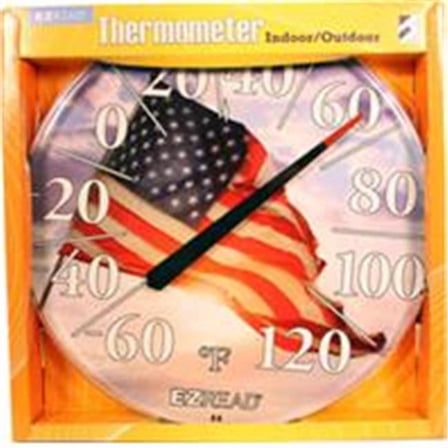 EZREAD Hanging Dial Thermometer - Weather Thermometers for Indoor and ...