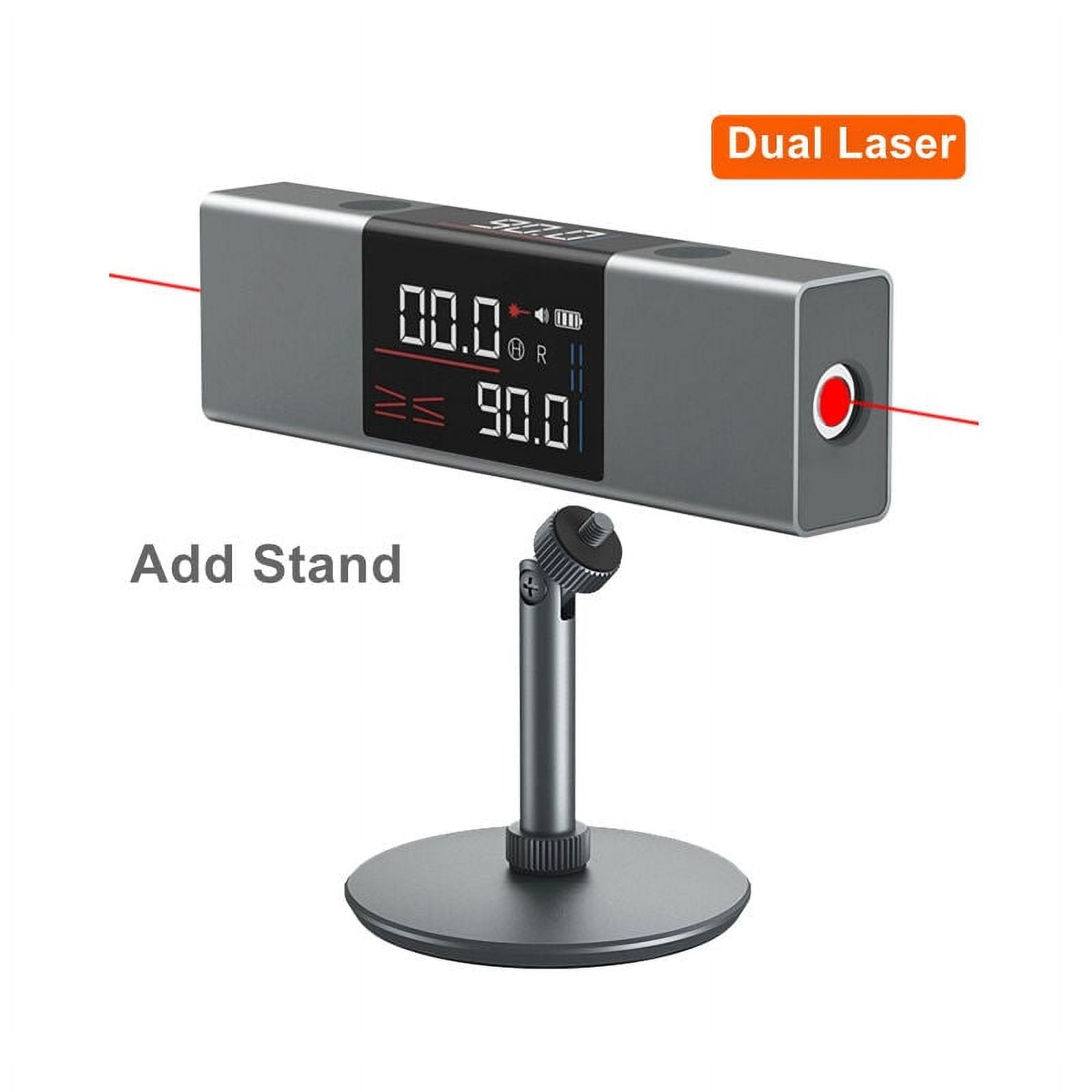 CHAO Nivel láser portátil 2 en 1, transportador láser tipo C ...