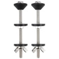 2PCS Toilet Seat Bolts, Heavy Duty Toilet Tank Screws Kit, Long Screw ...