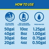 RID-X RV Toilet Treatment, Septic Cleaner & Deodorizer, Biodegradable ...